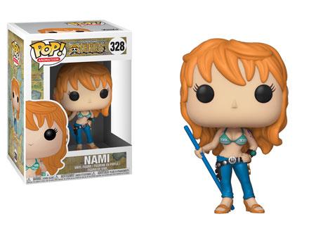 Funko Pop! Animation: One Piece Wave 2 - Nami Vinyl Figure #328 ...