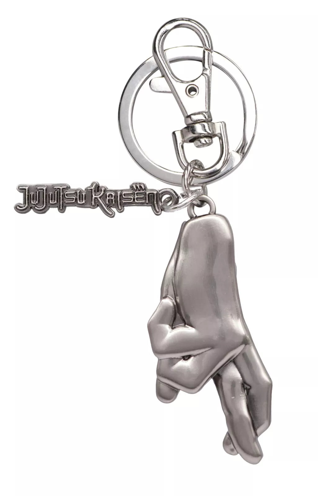 Monogram Jujutsu Kaisen Pewter Keyring - Gojo's Hand Sign — Beyond ...
