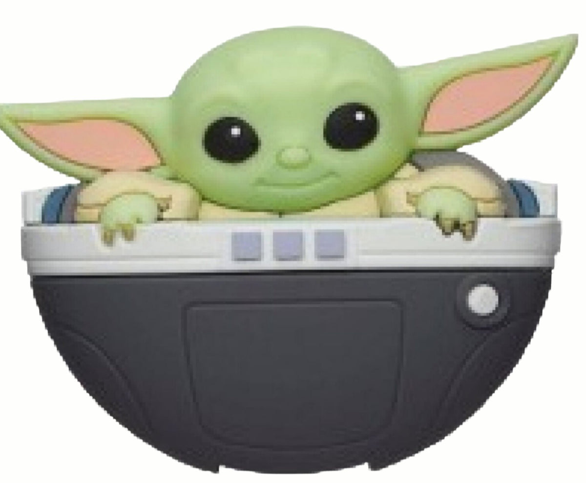 Monogram: Star Wars Mandalorian - Grogu in Pod 3D Foam Magnet — Beyond ...