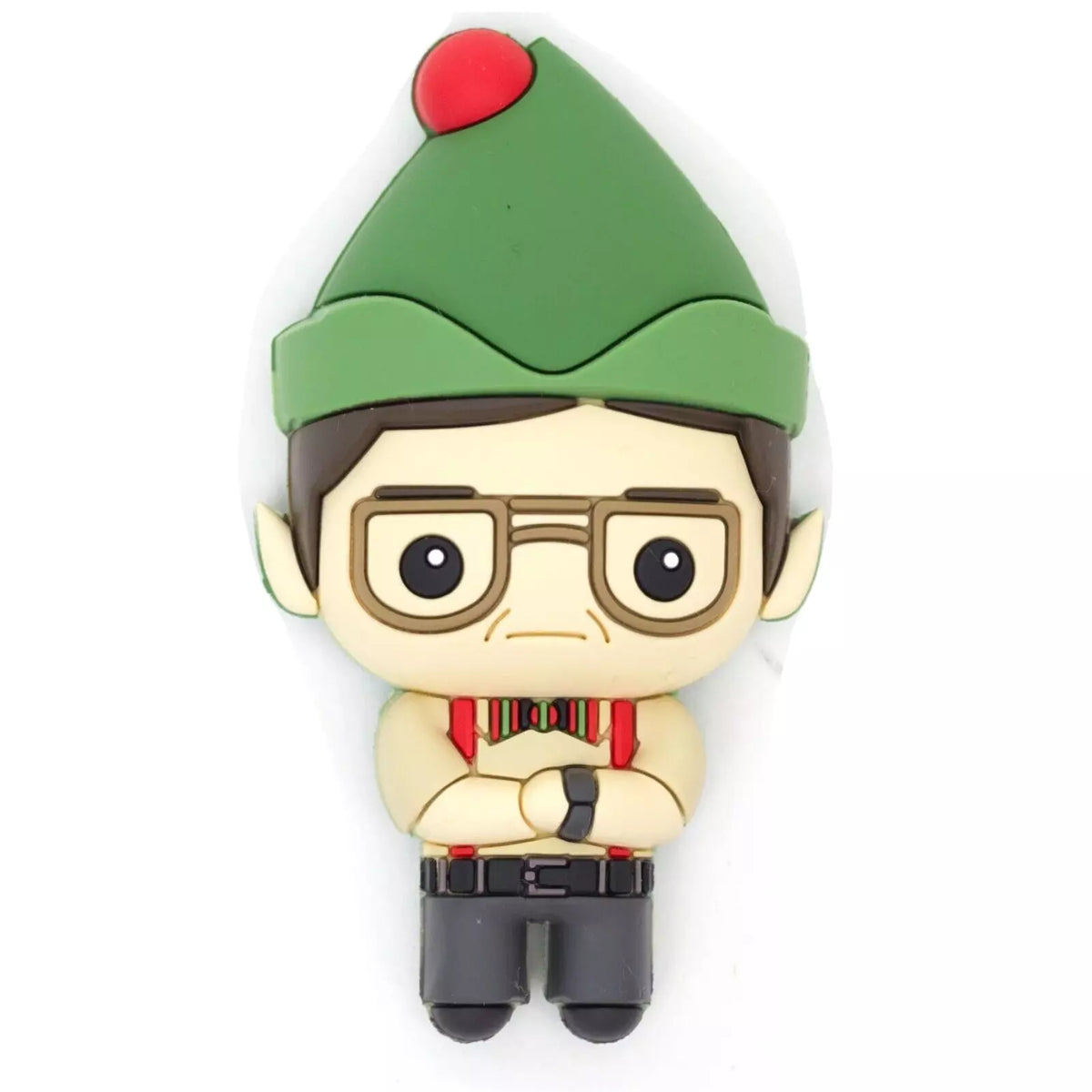 THE OFFICE - DWIGHT SCHRUTE AS ELF 3D Foam Magnet — Beyond Collectibles