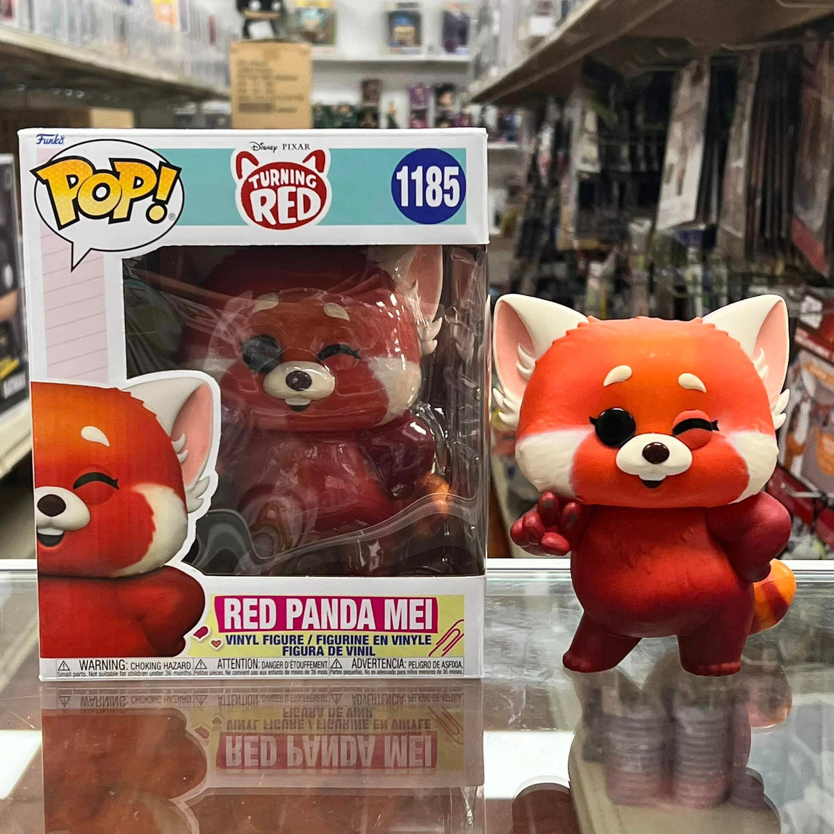 Funko Pop! Disney PIXAR Turning Red: Red Panda Mei Vinyl Figure 6 inch ...