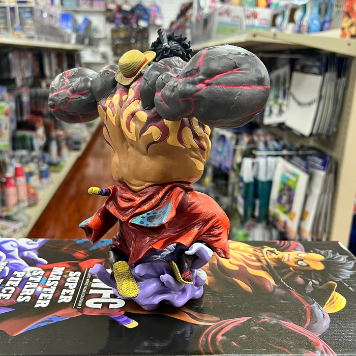 BANDAI BANPRESTO One Piece Monkey Luffy Gear 4 2D Master Stars Piece S ...