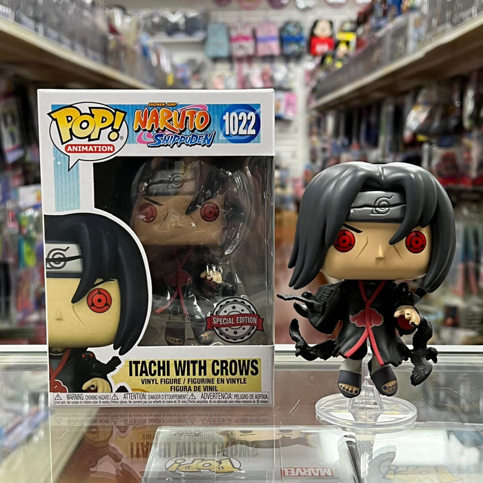 Funko Pop! Naruto Shippuden - Itachi with crows vinyl Figure Special E ...